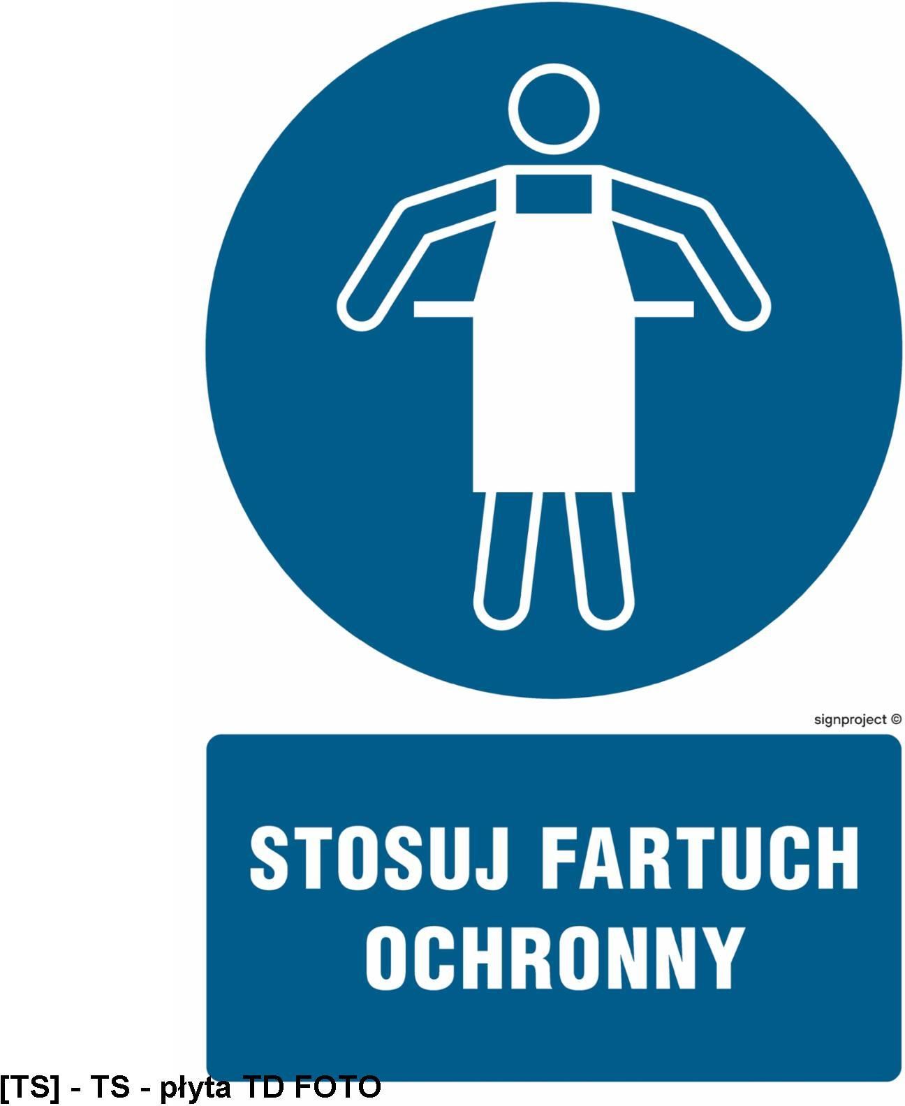 Signproject GL048 - Stosuj fartuch ochronny 200x300 - Ceny i opinie ...