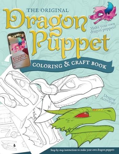 [AC] Original Dragon Puppet Coloring & Craft Book: Paper Dragon Puppet ...
