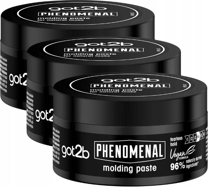 Schwarzkopf Got2b Pasta do Włosów Phenomenal 100mlx3 - Opinie i ceny na ...