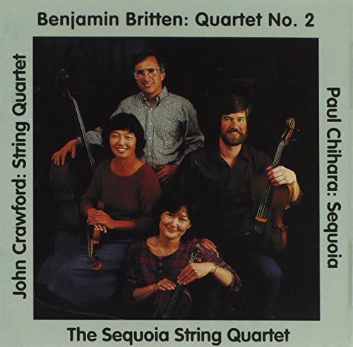 Płyta kompaktowa Britten- Quartet No. 2 in c, Op. 36; Crawford- String ...