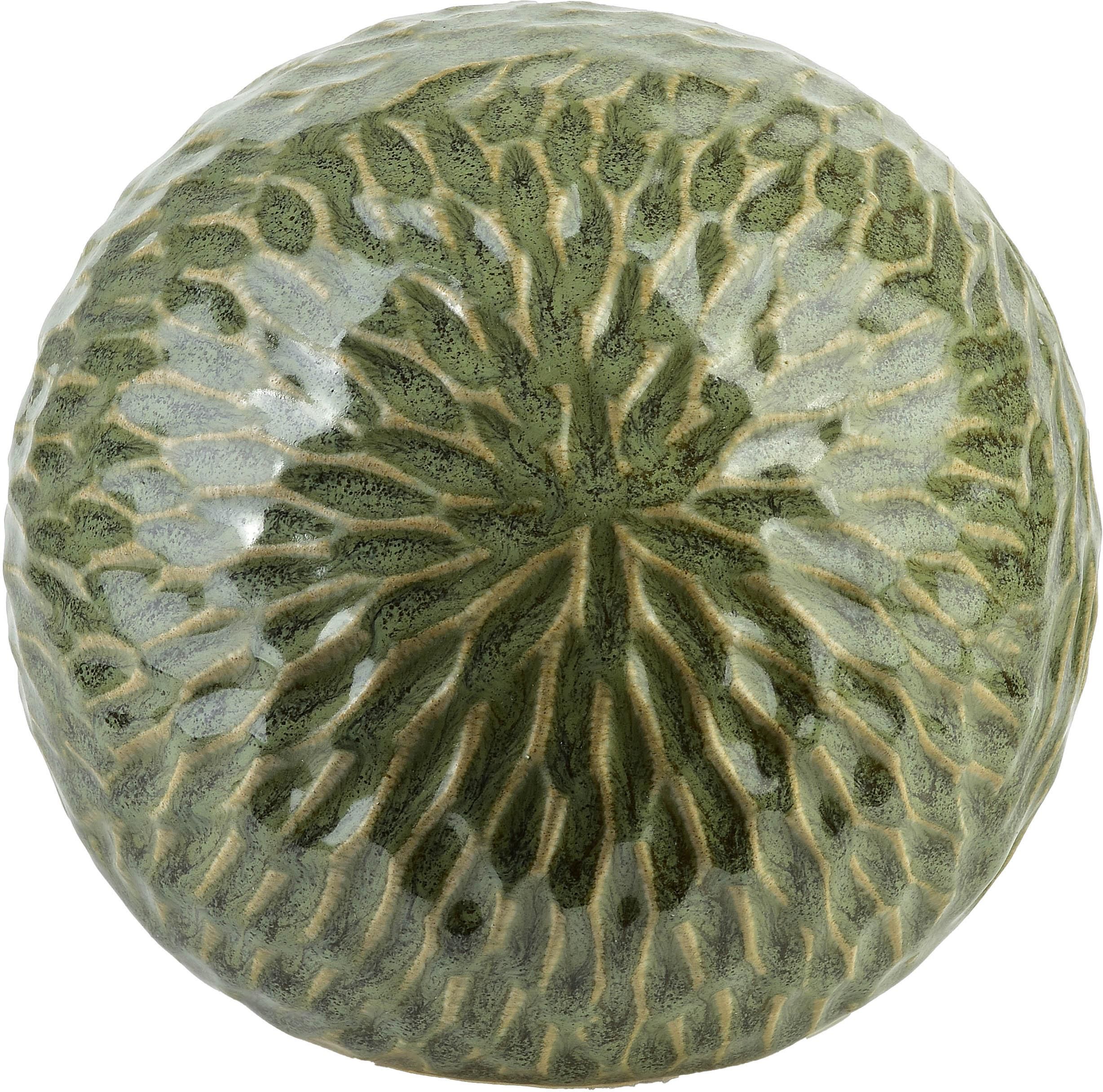 Mondex Home Saggio Pattern Zielona Ceramika Kula Dekoracyjna - Opinie i atrakcyjne ceny na Ceneo.pl