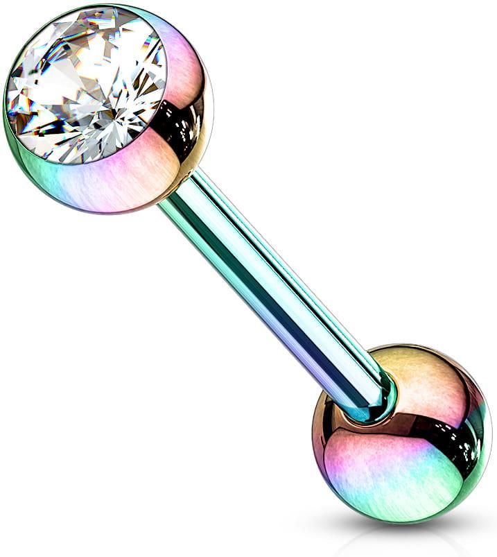 Piercing4U Kolczyk do ucha chrząstka TRAGUS helix piercing (ut35 ...