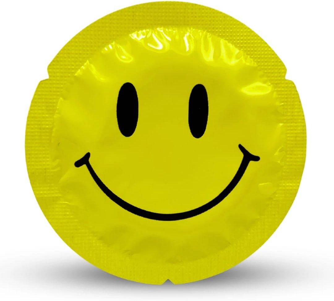 Exs Smiley Face Regular Bezzapachowe 54mm 12szt. - Ceneo.pl
