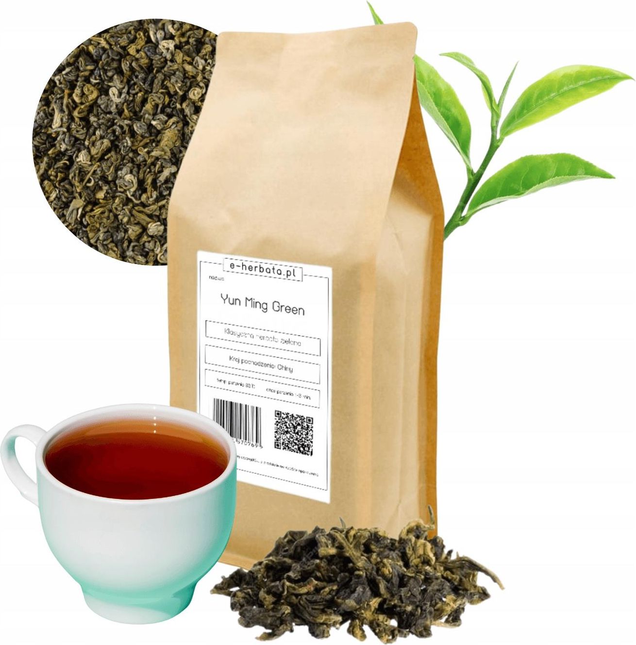 Herbata E Herbata Herbata Zielona 0,5kg Yun Ming Green - Ceny i opinie ...