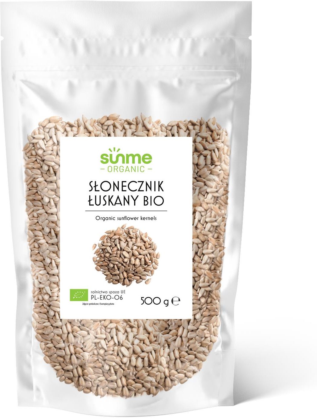 Sunme Słonecznik Cały Bio 500g Ekologiczna Przekąska Jakość - Ceny i ...