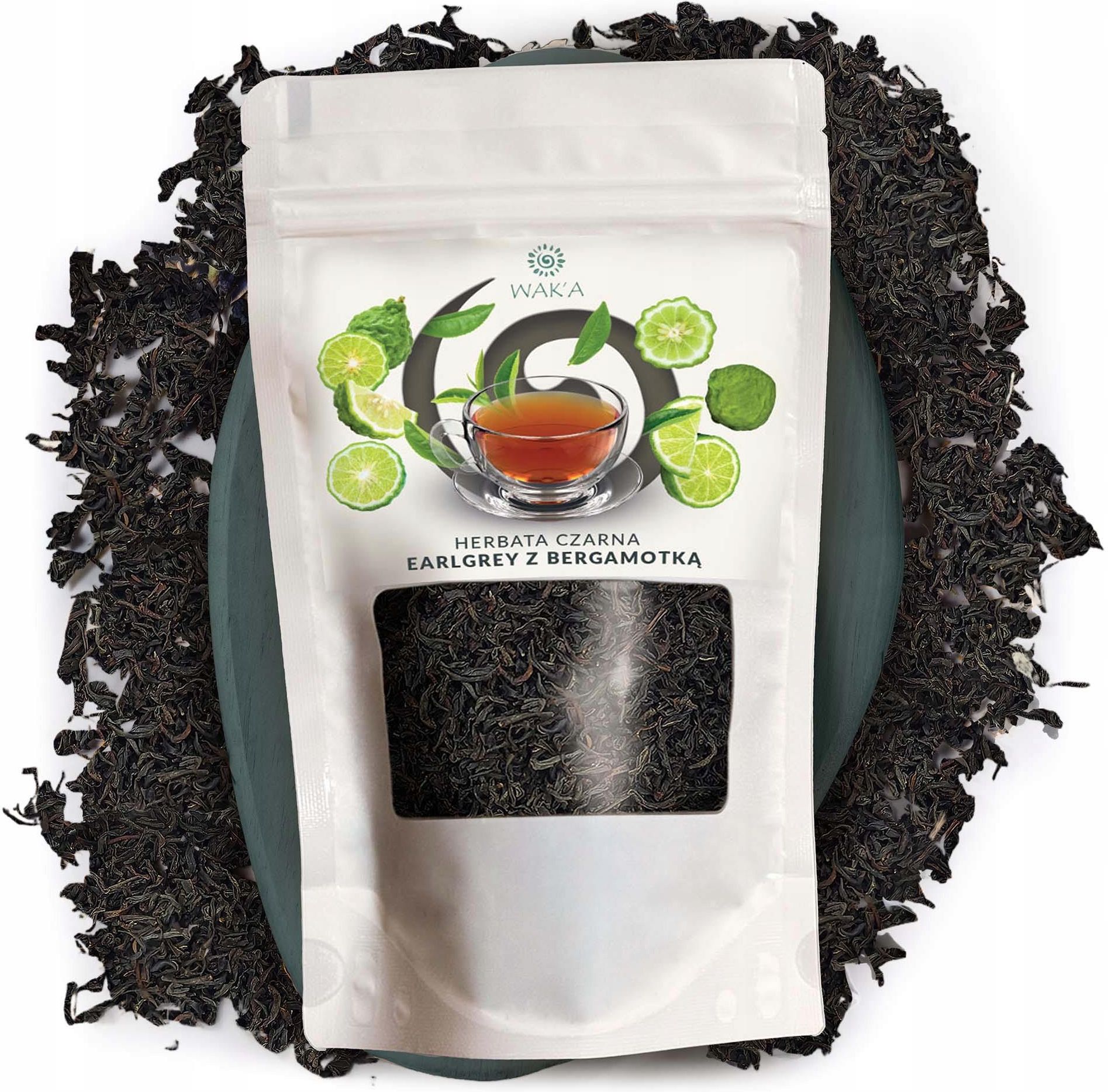 Herbata Waka Herbata Czarna Liściasta Earl Grey Z Bergamotką 100g ...