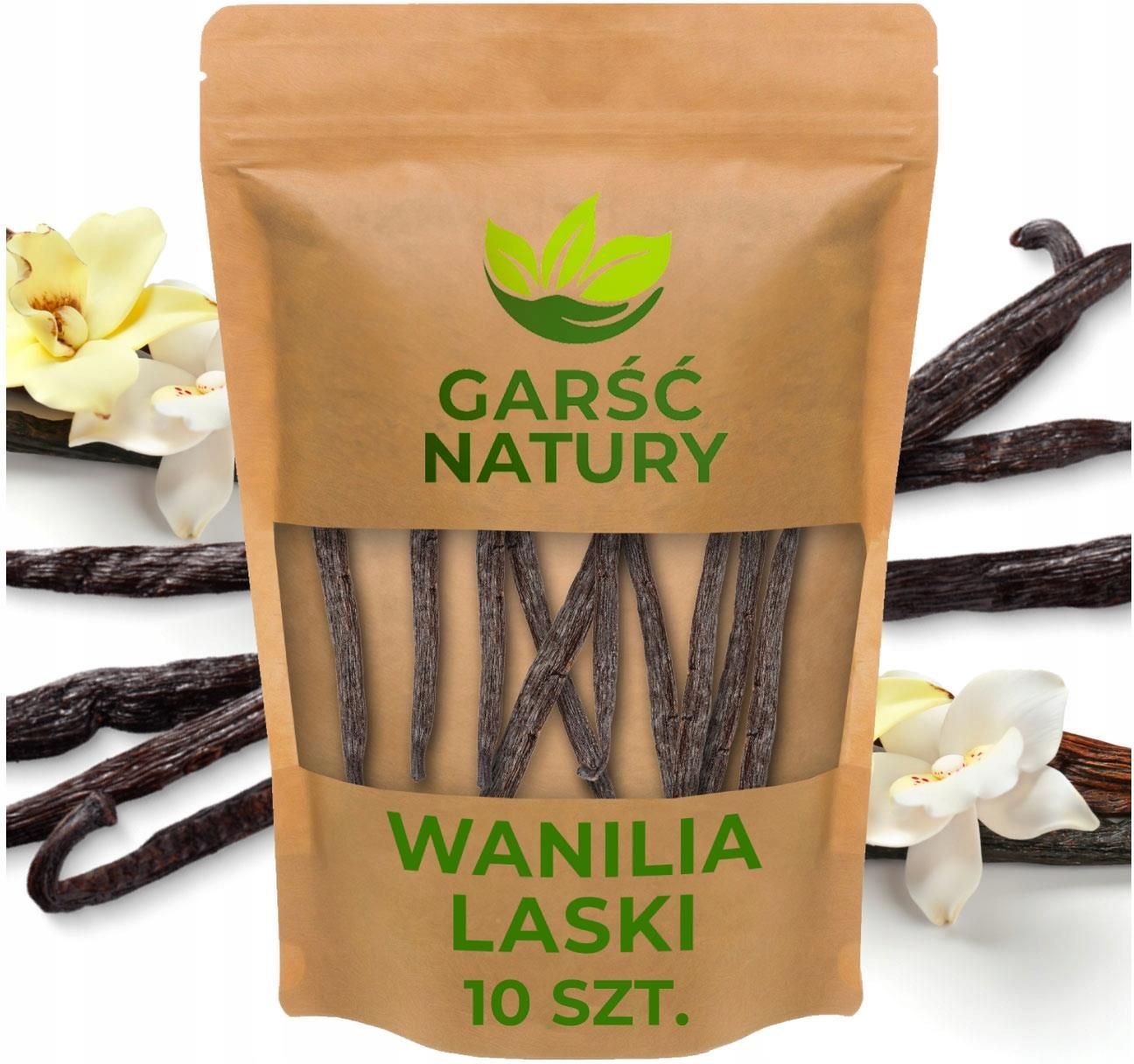 Garść Natury Wanilia Laski Prawdziwa 10szt Naturalna Bez Gmo ...