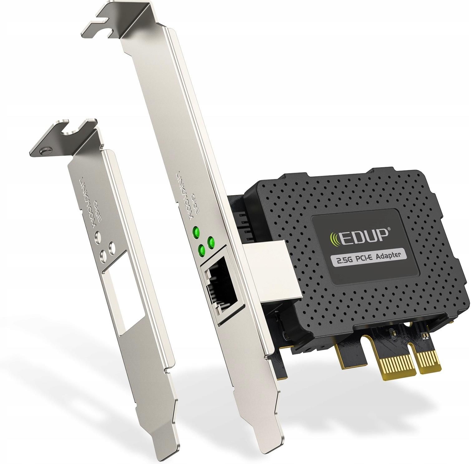 Karta sieciowa Karta sieciowa PCI-E do komputera PC WiFi 2.5G PCI ...
