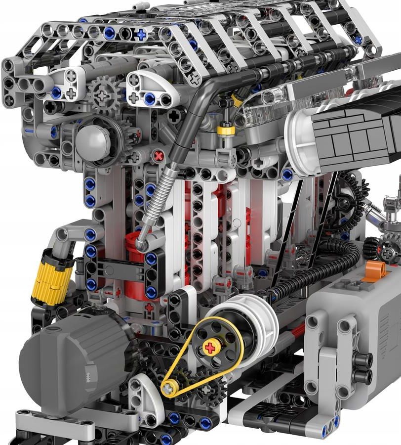 Coil Klocki Konstrukcyjne Zestaw Elementów Technick Silnik Rzędowy 4Cylindry 1897 El. - ceny i ...