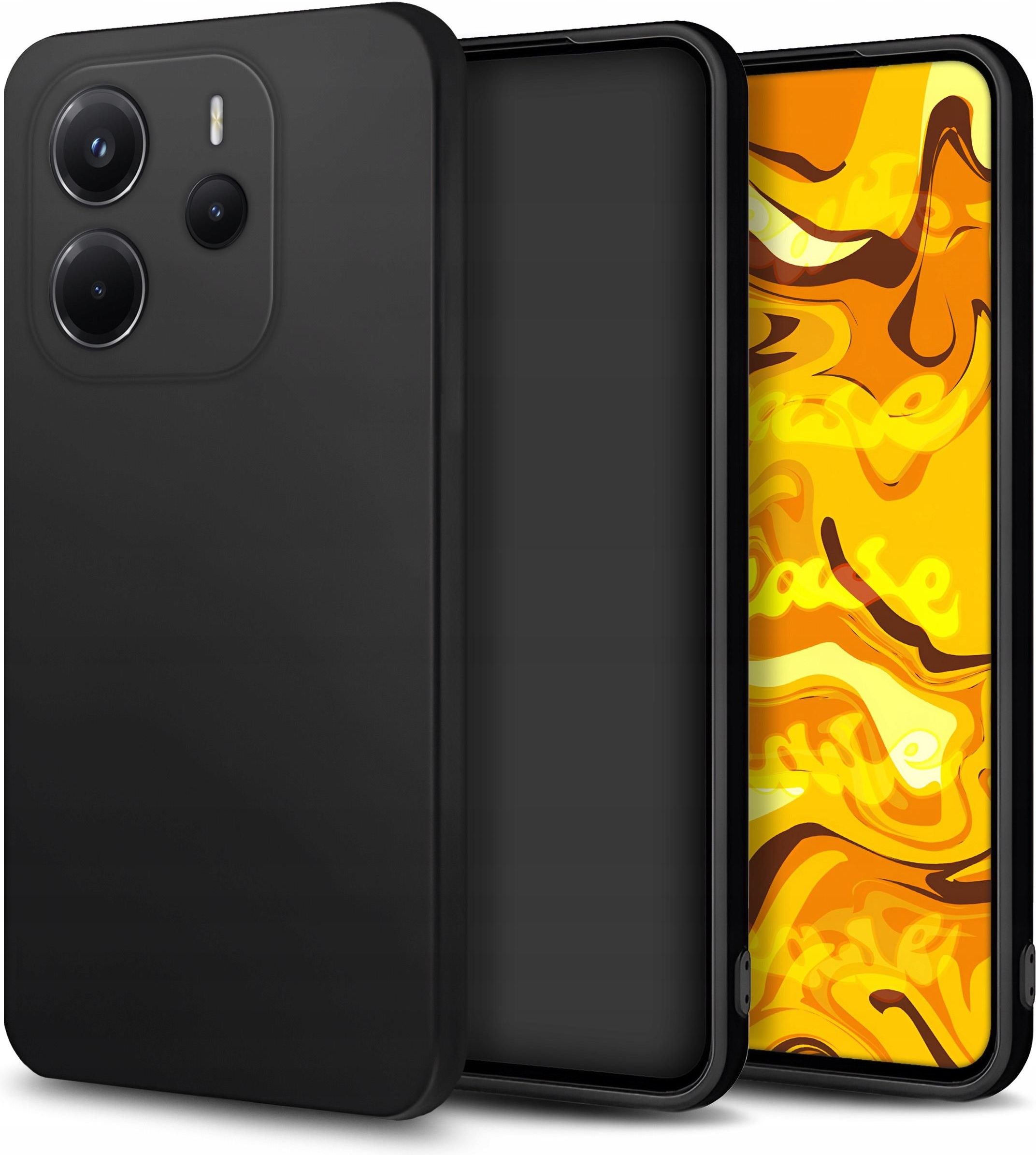 Hello Case Etui Do Xiaomi Redmi Note 14S Czarne Matowe Obudowa Slim ...