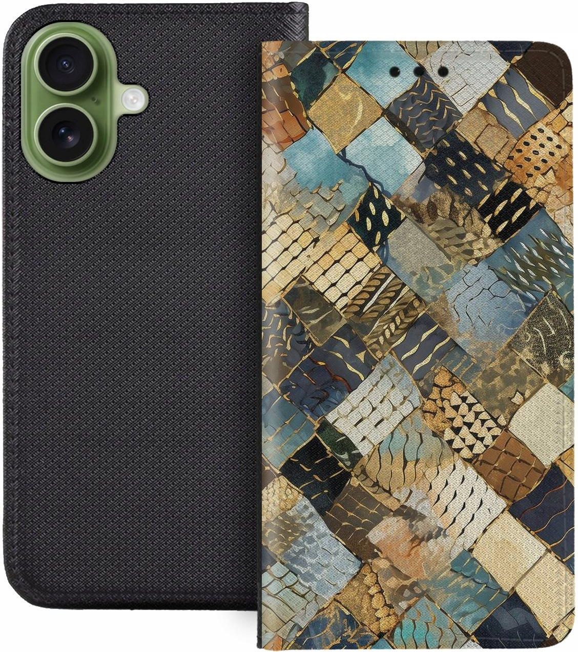 Superetui Etui Z Klapką Do Iphone 17 Mozaika Dekoracja Pattern - Etui ...