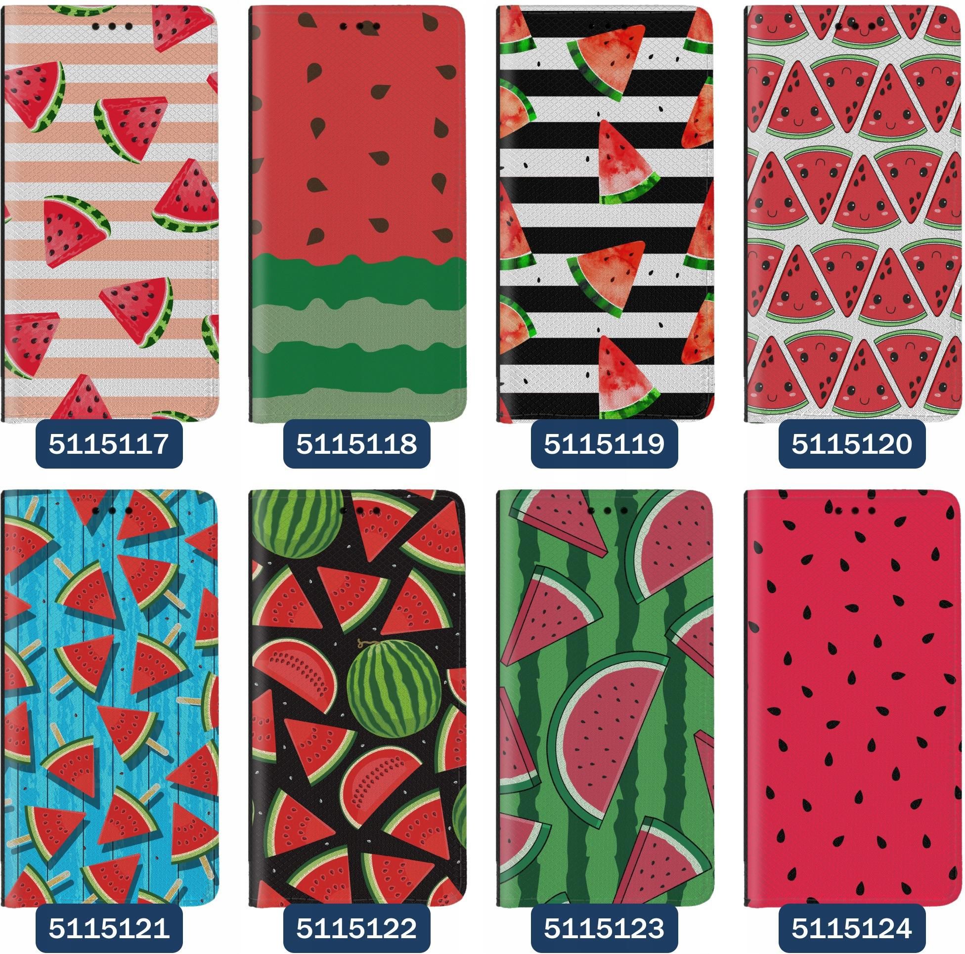Superetui Etui Z Klapką Do Samsung Galaxy A17 Arbuz Melon Watermelon ...