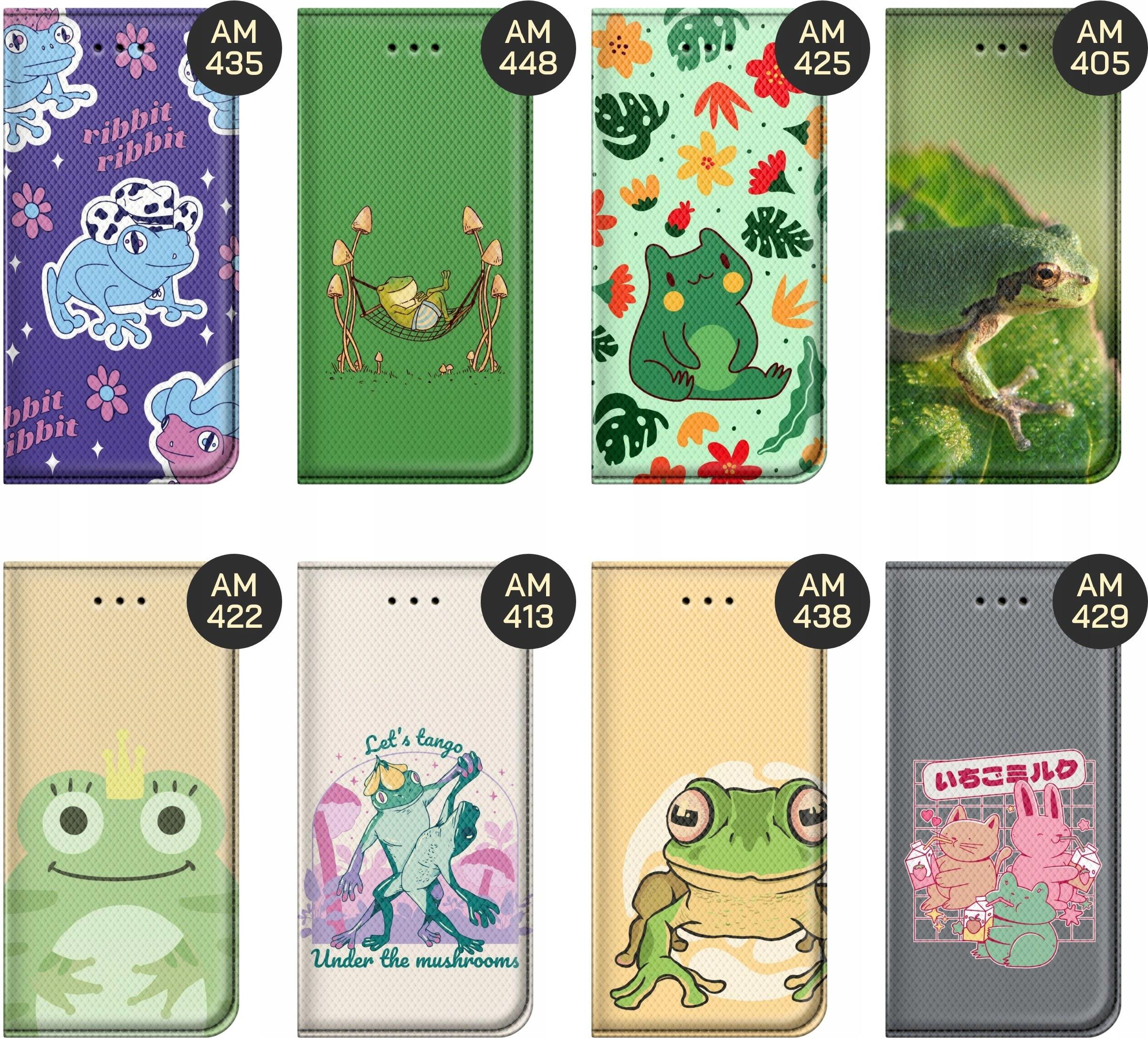 Hello Case Etui Z Klapką Do Oppo Reno14 Pro Żabka Żaba Frog Futerał ...