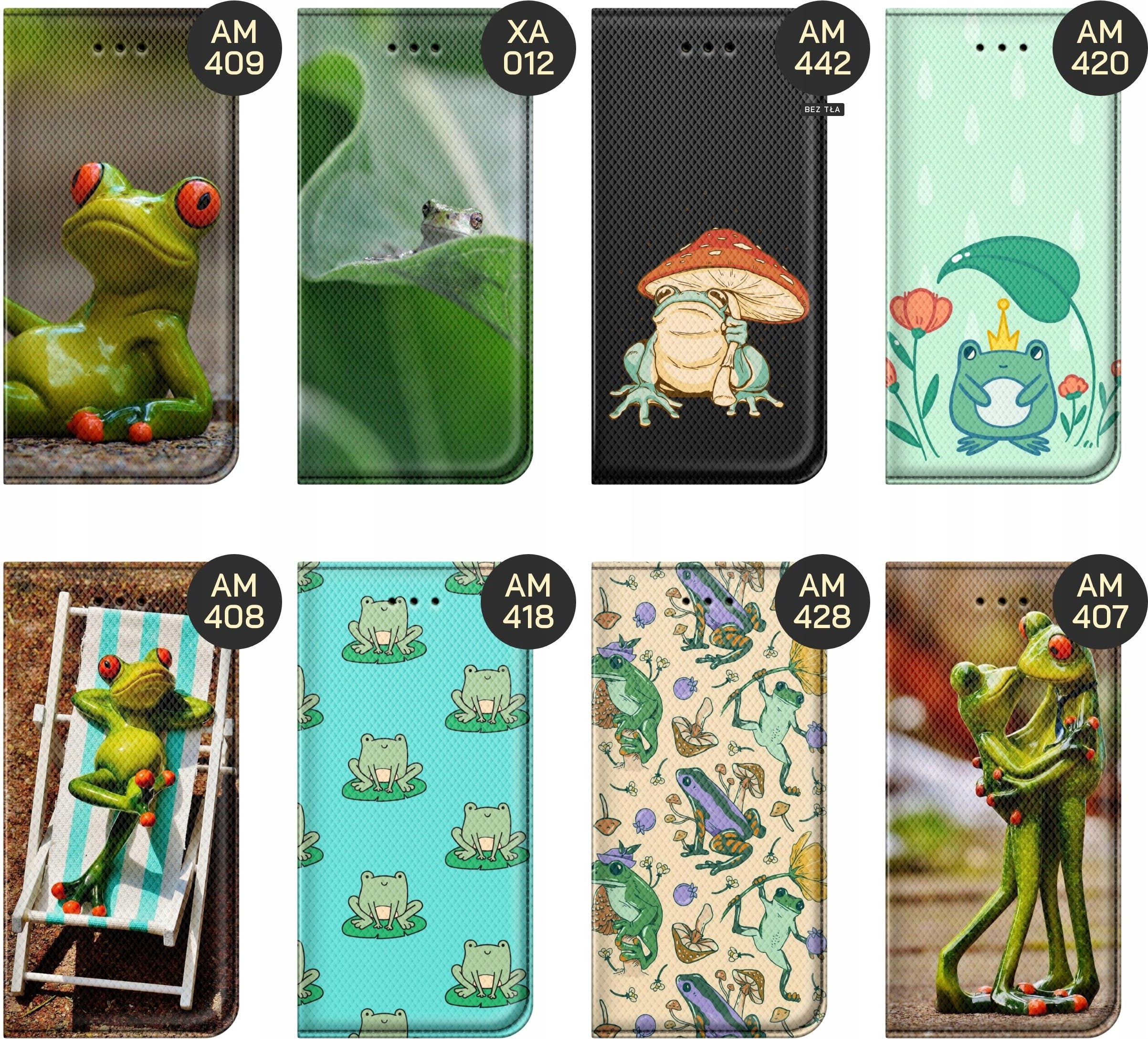 Hello Case Etui Z Klapką Do Oppo Reno14 Pro Żabka Żaba Frog Futerał ...