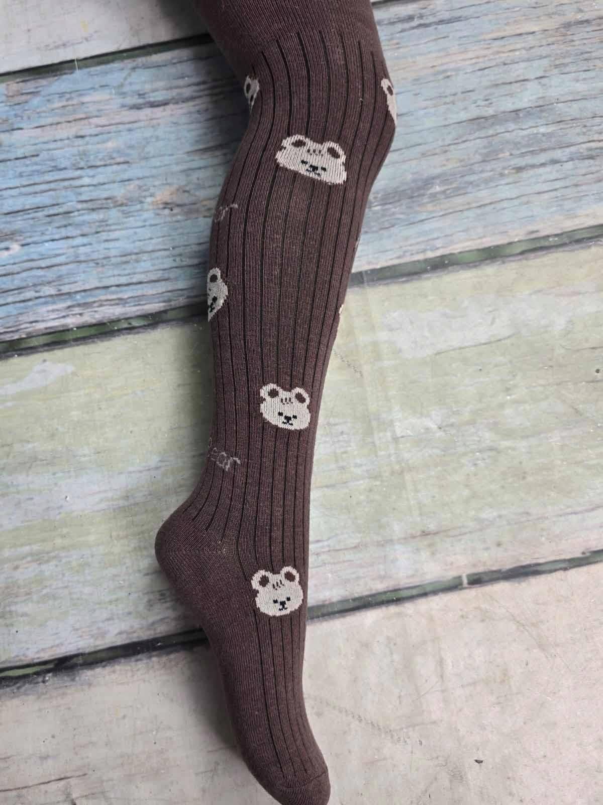 RAJSTOPY RAJTUZY DZIECIĘCE BAWEŁNA MISIE BRĄZ BRĄZOWE 3-4 LATA - Ceny i ...