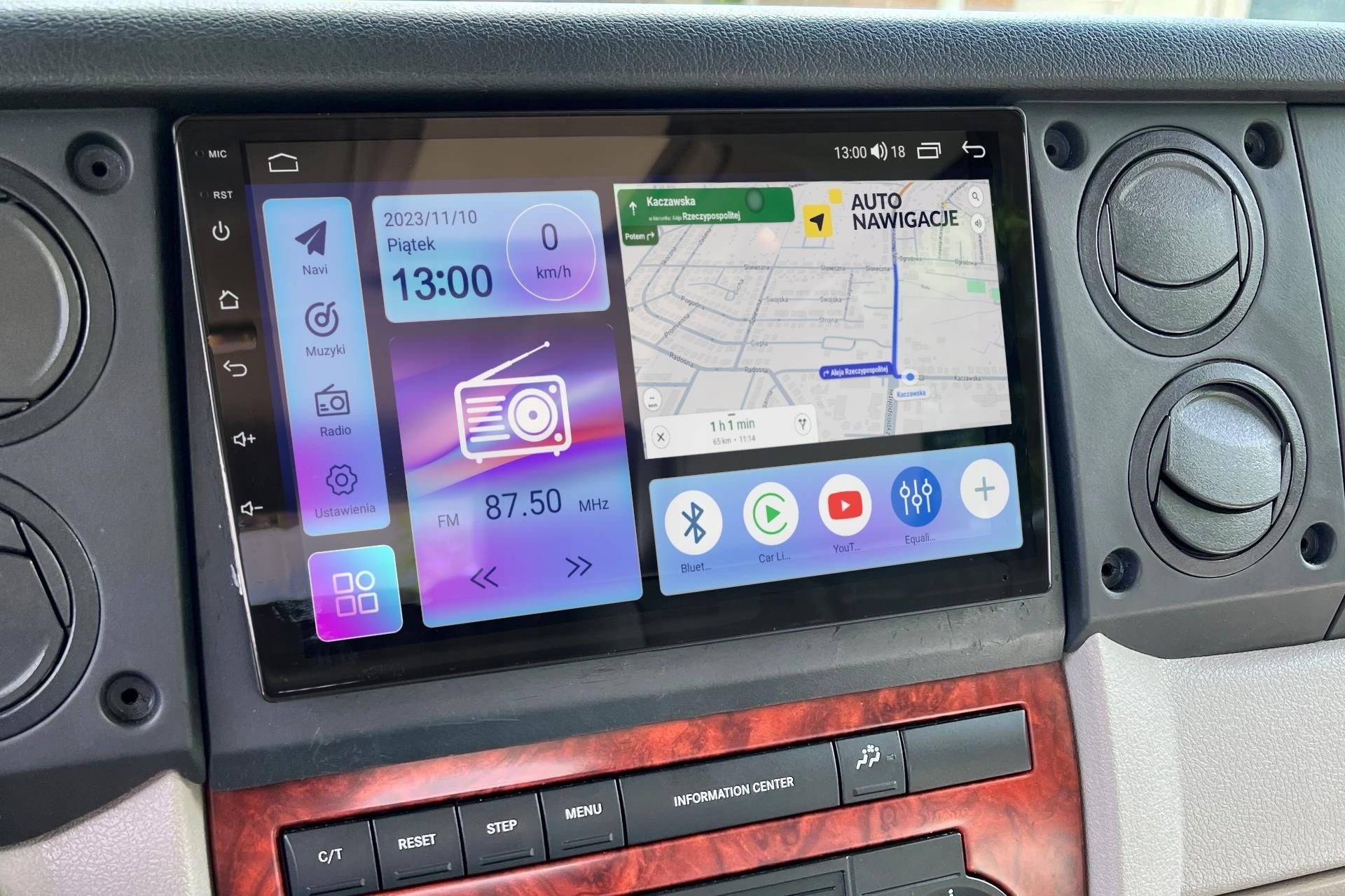 Radioodtwarzacz samochodowy Smart-Auto Nawigacja Gps Jeep Commander ...
