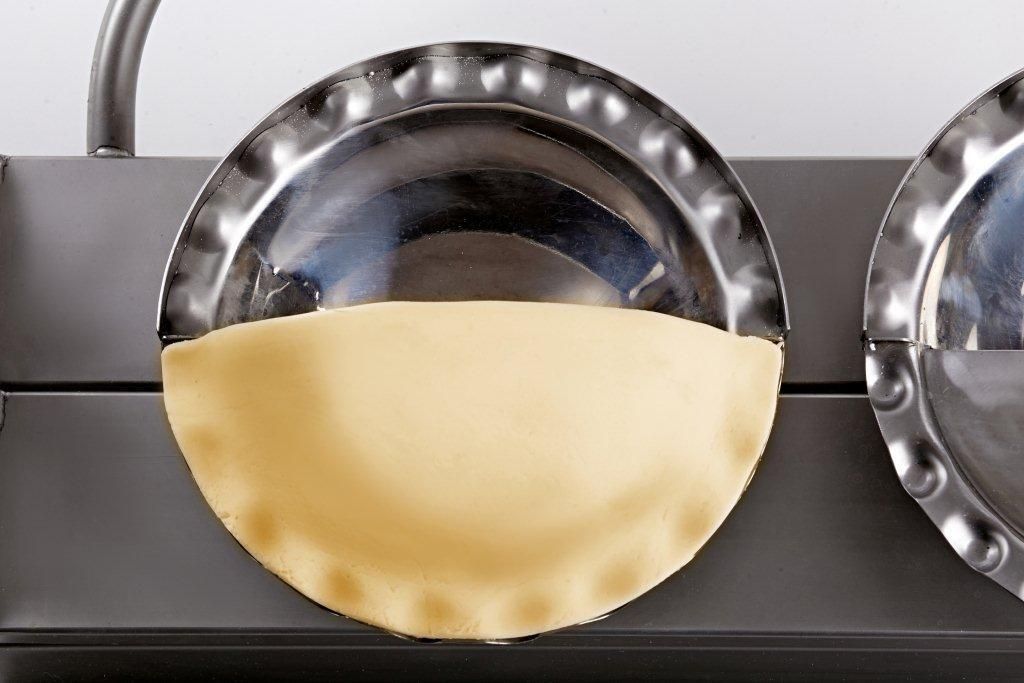 Laskus Wyciskacz Do Pierogów, Pierogarka Ręczna 2-Pozycyjna Duży Pieróg ...