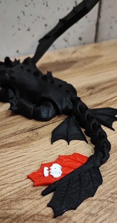 Flexi Szczerbatek Nocna Furia Toothless Jak Wytresować Smoka - Tik Tok ...