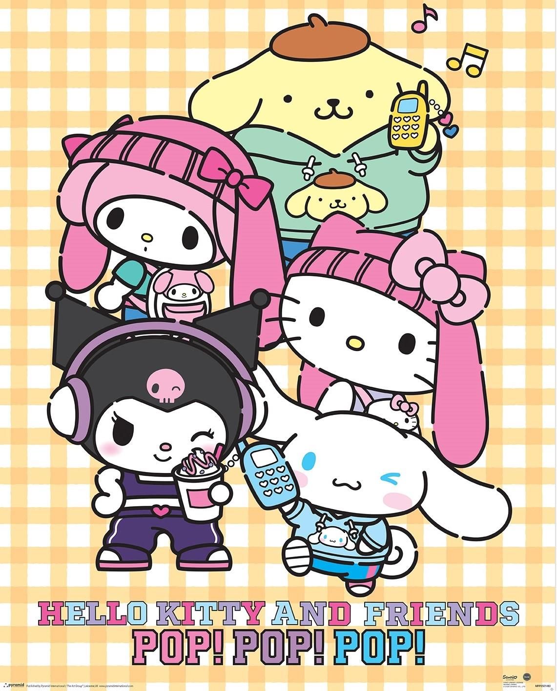 Pyramid International Hello Kitty Pop Kuromi - plakat 40x50cm - Ceny i ...
