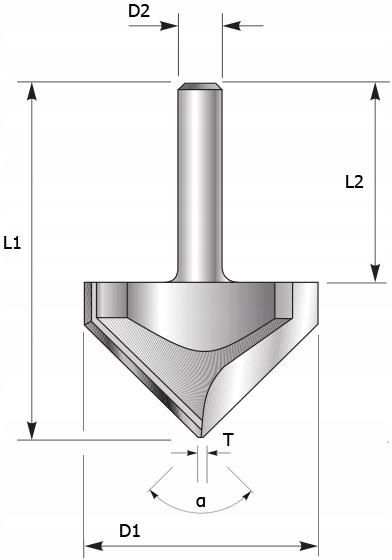 Frez do kupienia w 11 Fox Frez Vhm 3D Grawerski Carving 90 Stopni Cnc ...