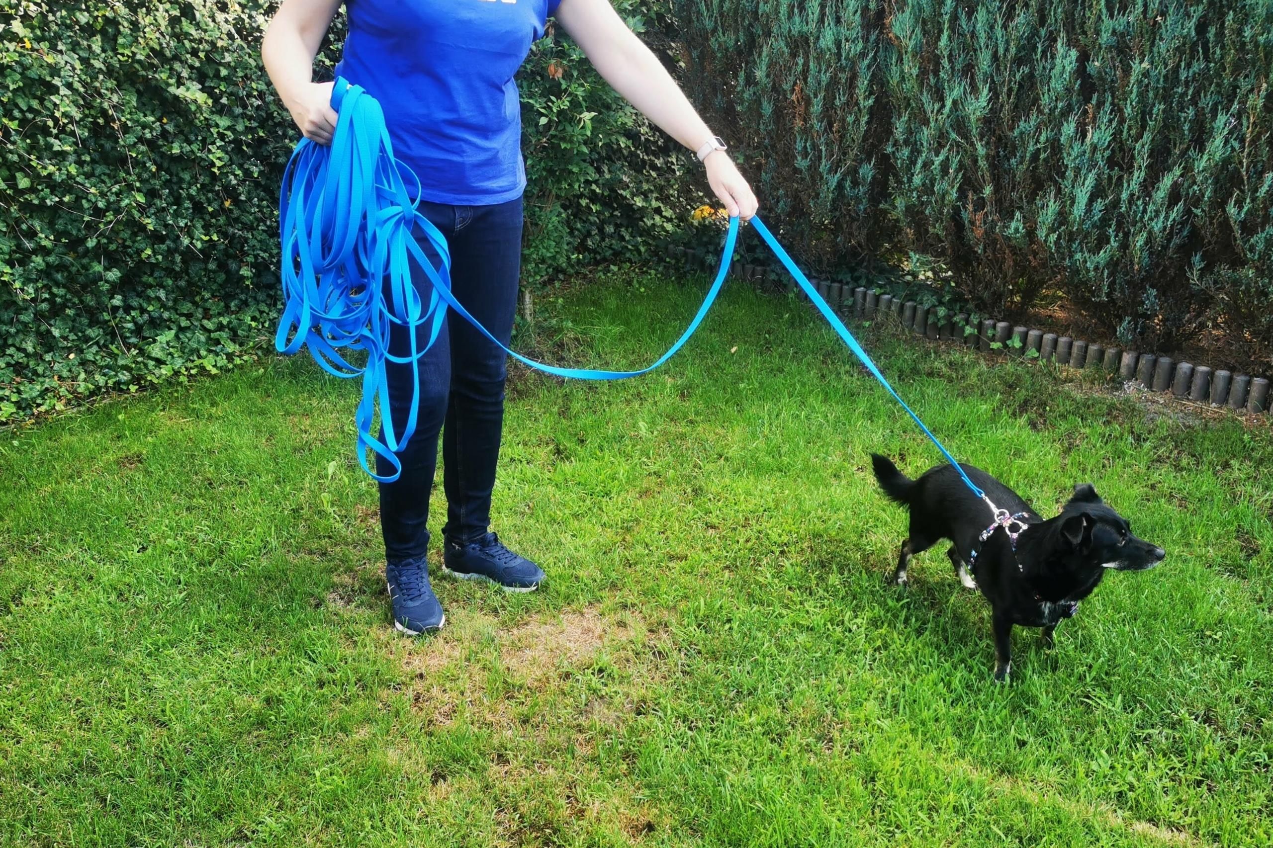 Nelson-X Smycz Treningowa Wodoodporna Pvc Biothane 10 M/2,5Cm ...