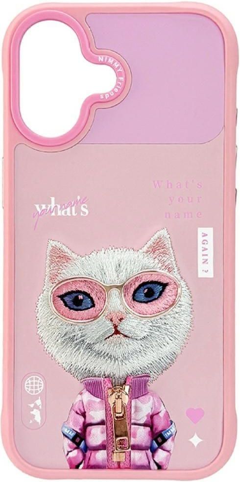 Nimmy Etui Cool&Cute 2.0 Cat Do iPhone 17 Różowy - Etui na telefon ...