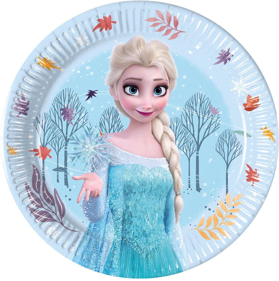 Procos Zestaw Kubeczki + Talerzyki Papierowe Frozen Kraina Lodu 16szt ...