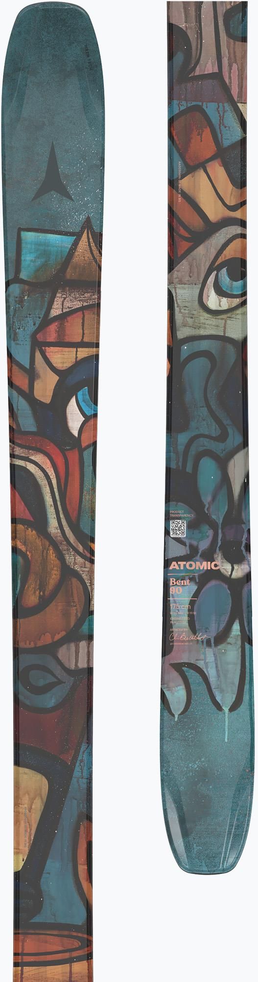 Narty Atomic Narty Zjazdowe Bent 90 Multicolor 24/25 - Ceny i opinie ...