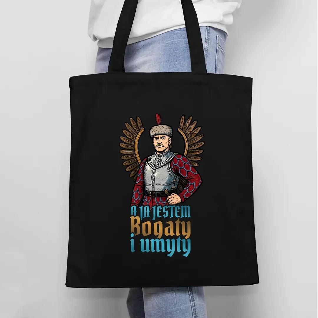 A ja jestem bogaty i umyty - torba na prezent dla fanów serialu 1670 ...