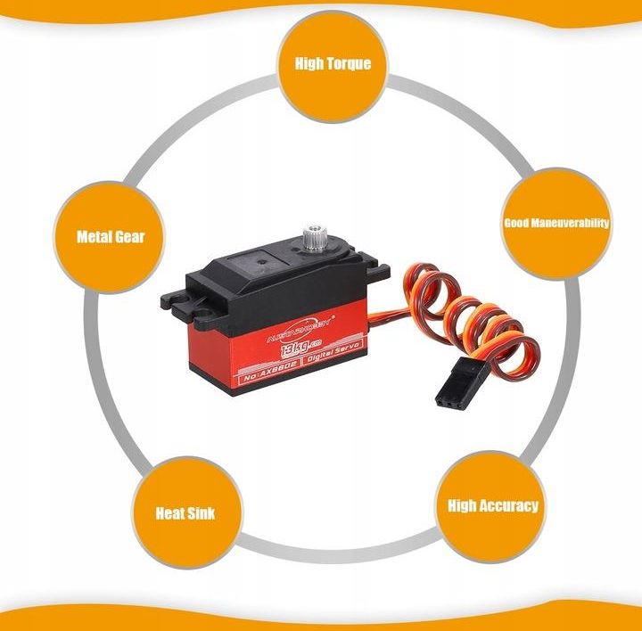 13Kg Serwo Cyfrowe Rc Wysoki Moment - Ceny i opinie - Ceneo.pl