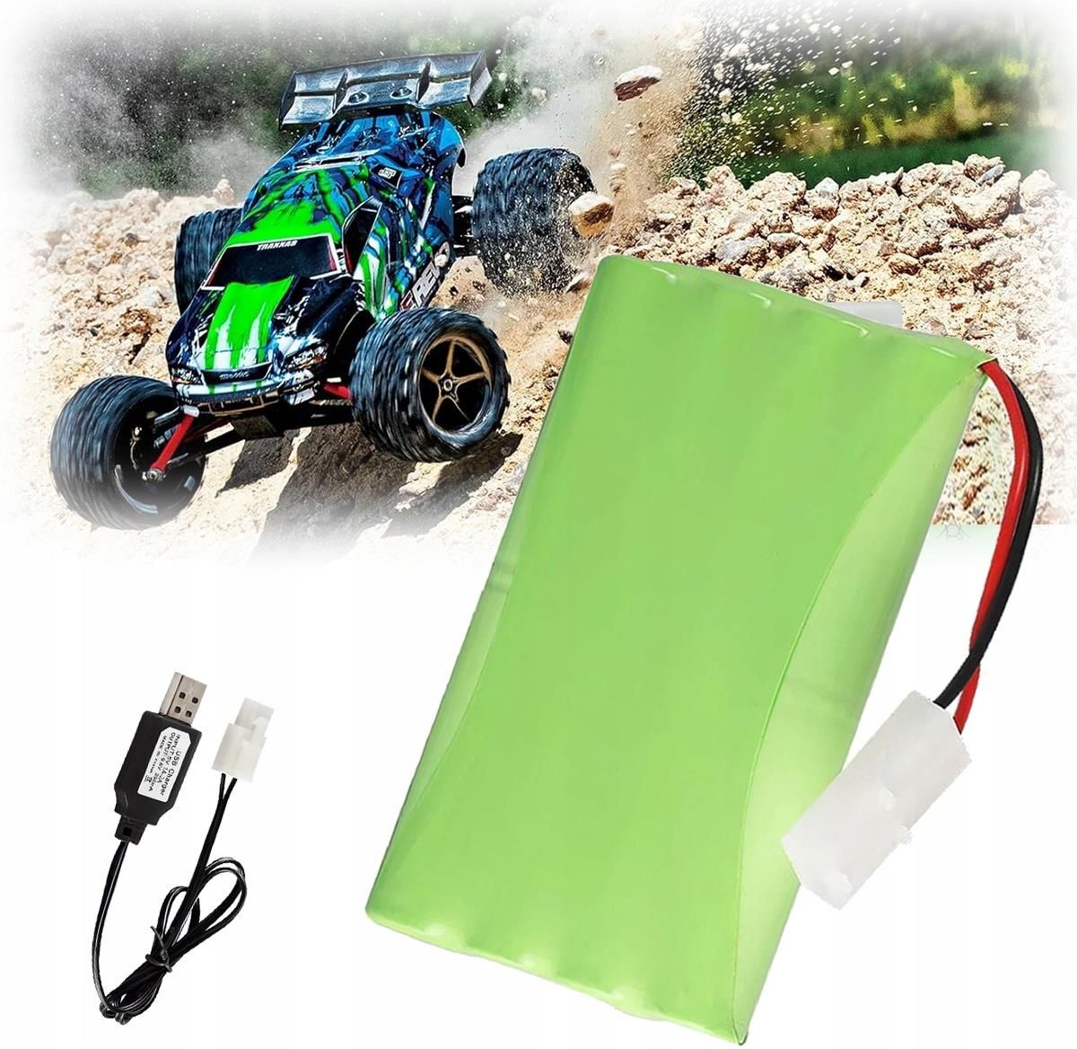 Akumulator Nimh 9,6 V 2400 Mah Do Samochodu Zdalnie Sterowanego I Drona ...