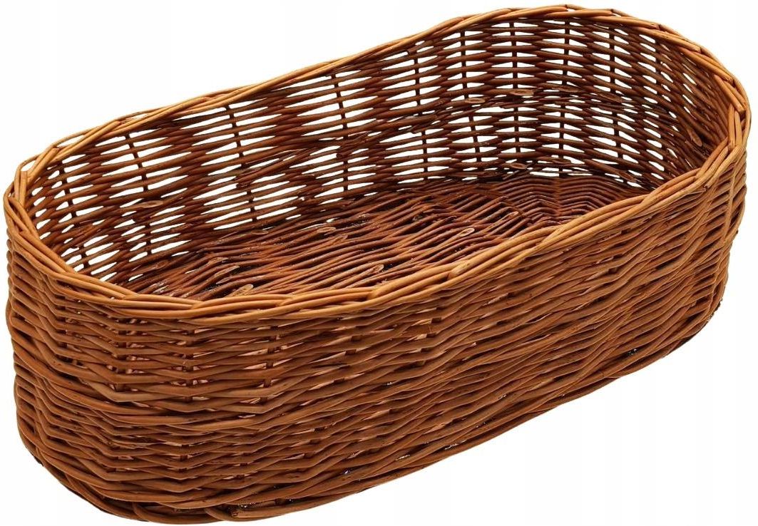Koszyk Wiklinowy Ręcznie Robiony 32x18x10 cm – Naturalny Eko Organizer ...