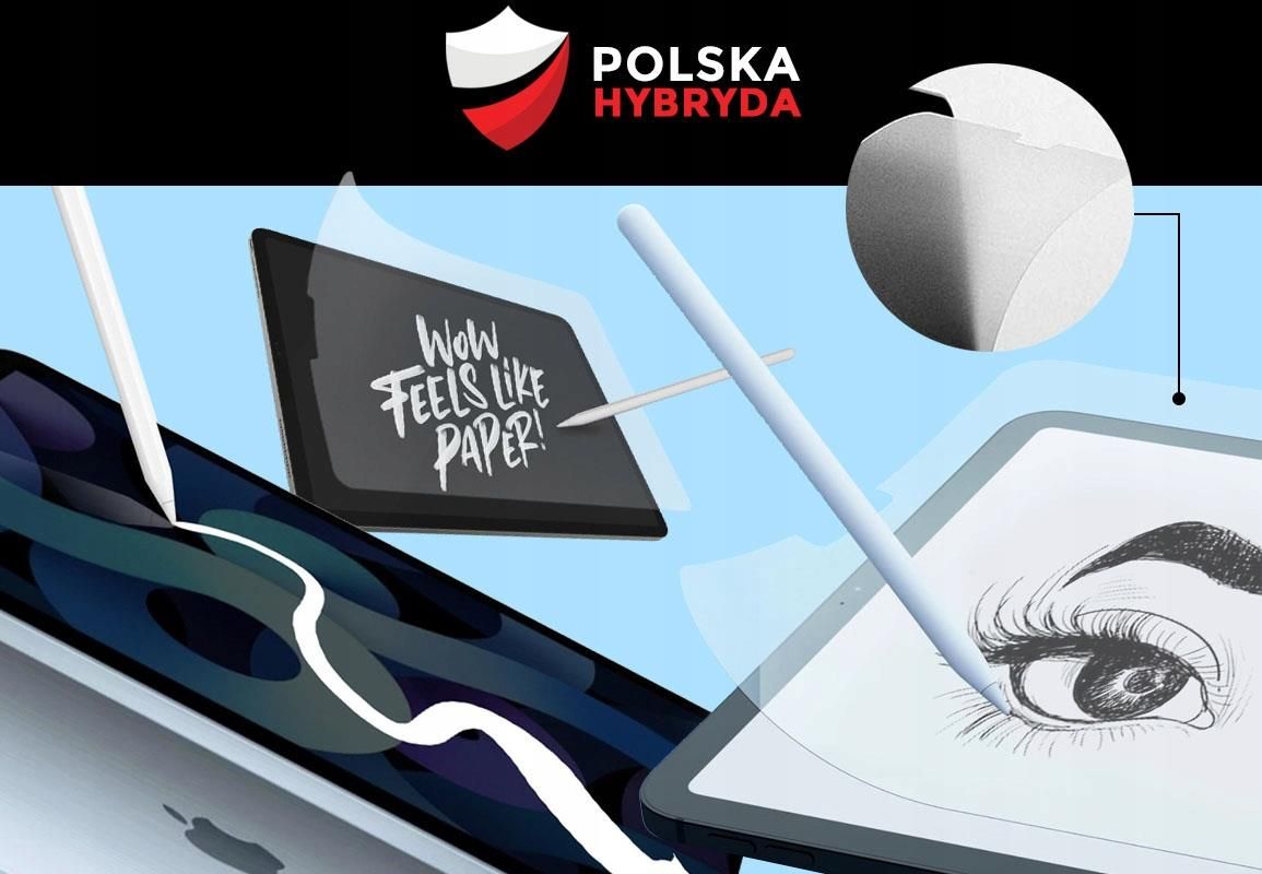 Polska Hybryda Folia Matowa Paper-Feel Like Do Oukitel Rt1 Jakość ...