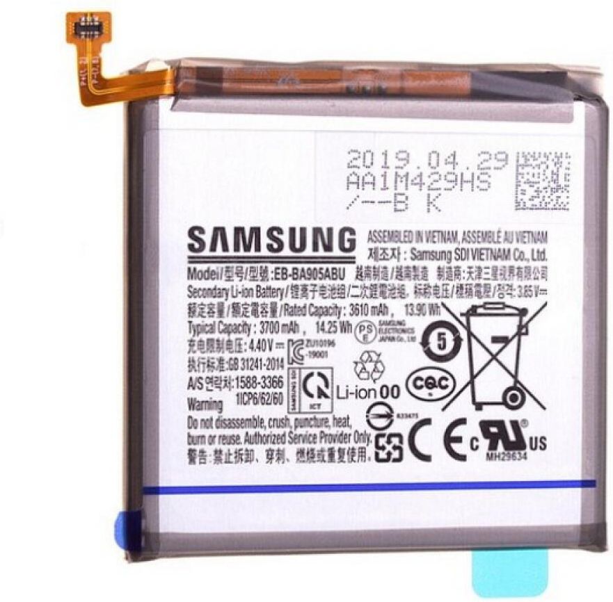 Bateria Samsung Bateria Do Samsunga Galaxy A80 Sm A805 Oryginalna 3700 ...