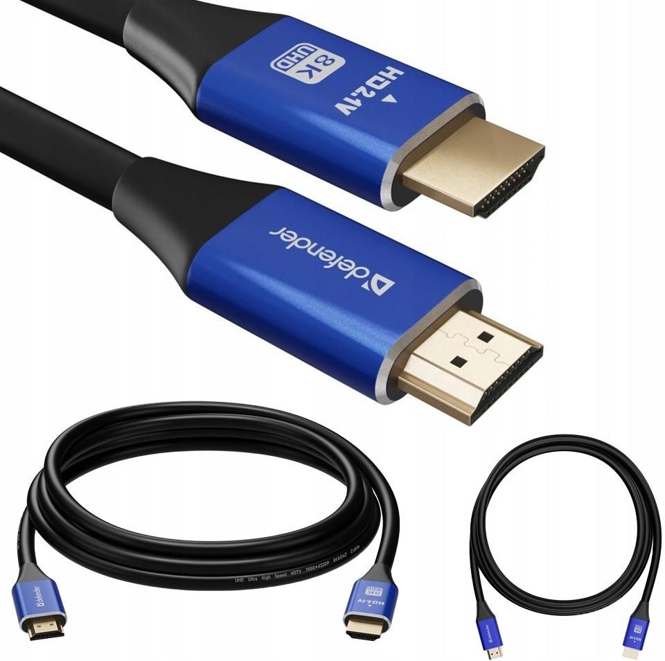 Defender Kabel Hdmi 2.1 8K-4K Tv Monitor 2m - Opinie i ceny na Ceneo.pl