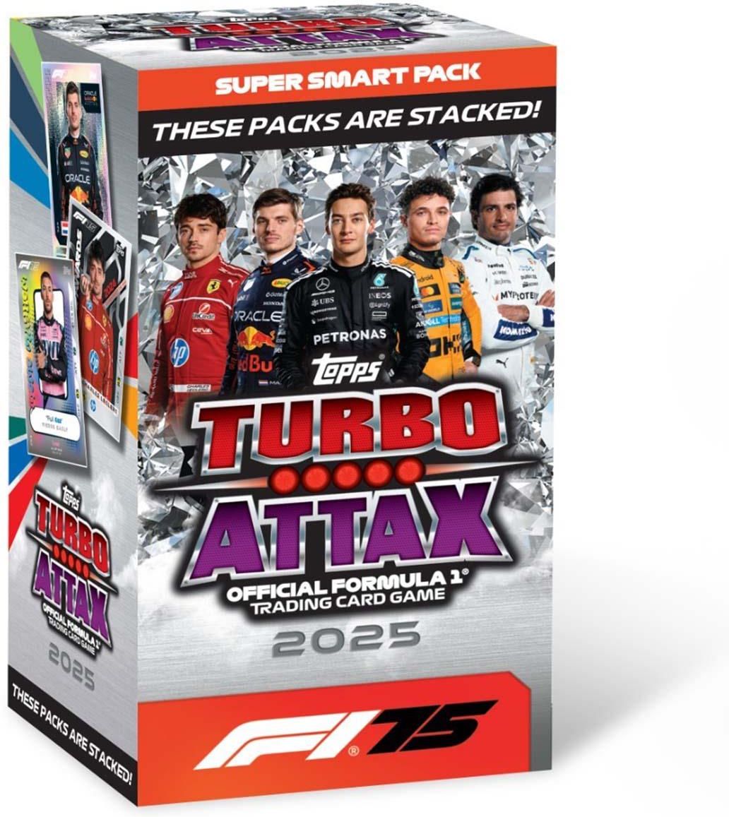 Topps TCG F1 Turbo Attax 2025 Super Smart Pack (105 kart) - Ceny i ...