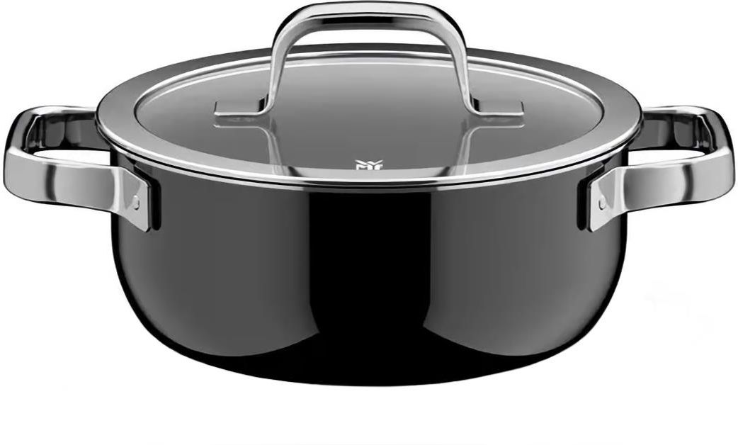Wmf Garnek Niski Fusiontec Mineral Pro Black 20cm (518625290) - Opinie ...