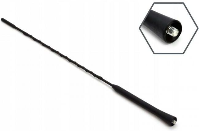Antena samochodowa Vertex Antena Samochodowa 6Mm 40Cm Maszt Bat Fm Am ...