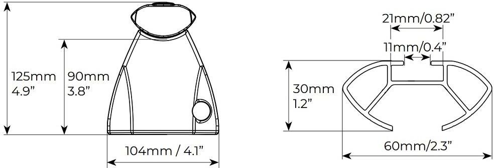 Menabo Delta Czarny 02G 155 Cm Aluminium - opinie i ceny na Ceneo.pl
