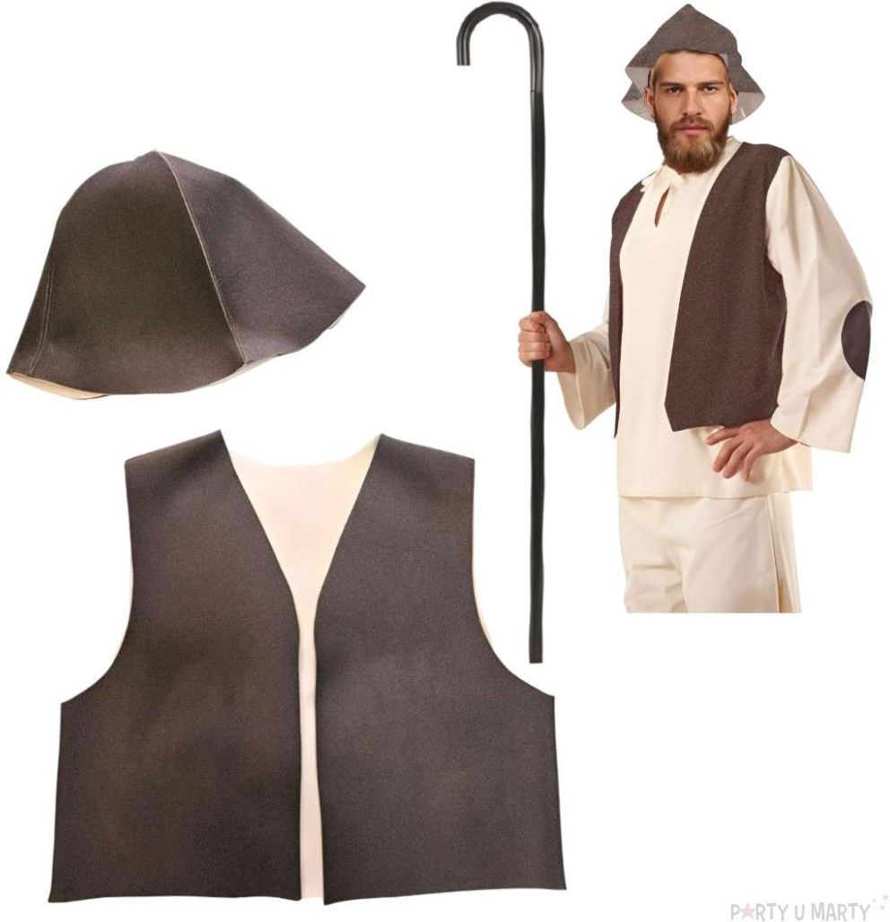 Party Tino Strój Dla Dorosłych Pastuszek Z Laską S-Xl Partytino - Ceny ...