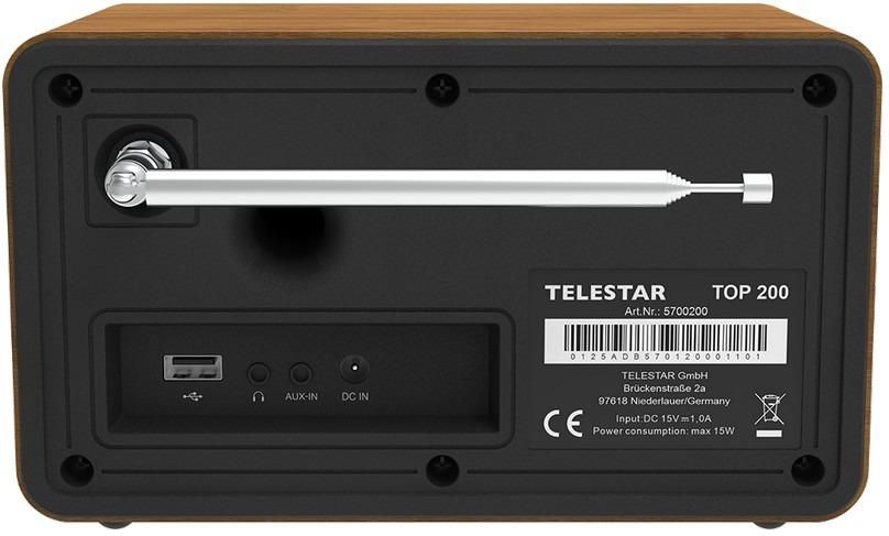 Radio internetowe TELESTAR TOP 200 Radio internetowe DAB+ FM BT ...