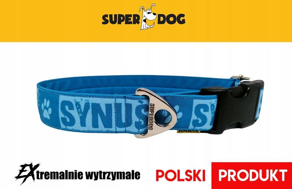 Obroża Ex Dla Psa Kolorowa Wodoodporna 3 Xl Superdog Amstaff Bokser ...