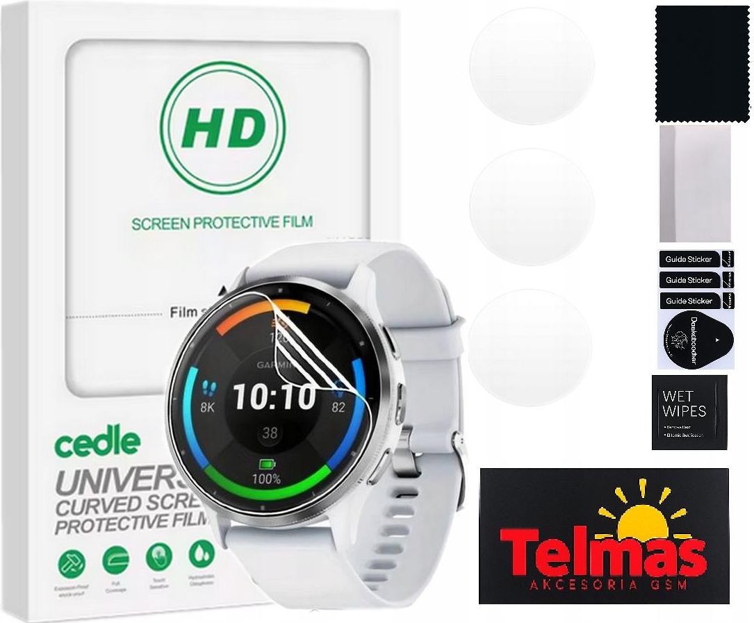 Telmas 3X Folia Smartwatch Do Hoco Y17 Premium - Opinie i ceny na Ceneo.pl