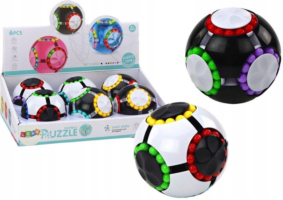 Lean Toys Magiczna Kula Łamigłówka Kulka Gra Logiczna Kolorowa - Ceny i ...