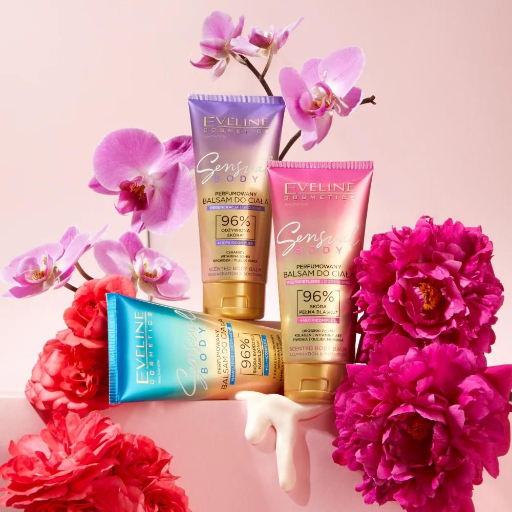 Sensual Body Eveline Cosmetics Perfumowany Balsam Do Ciała Regeneracja ...