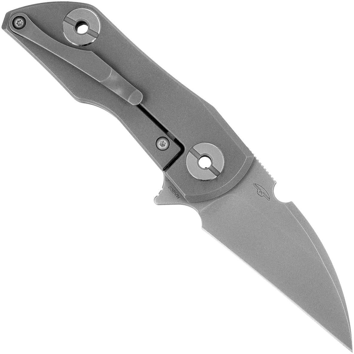 Bestech Knives Nóż Składany Bestech 2500 Delta Dark Gray Titanium Bead ...