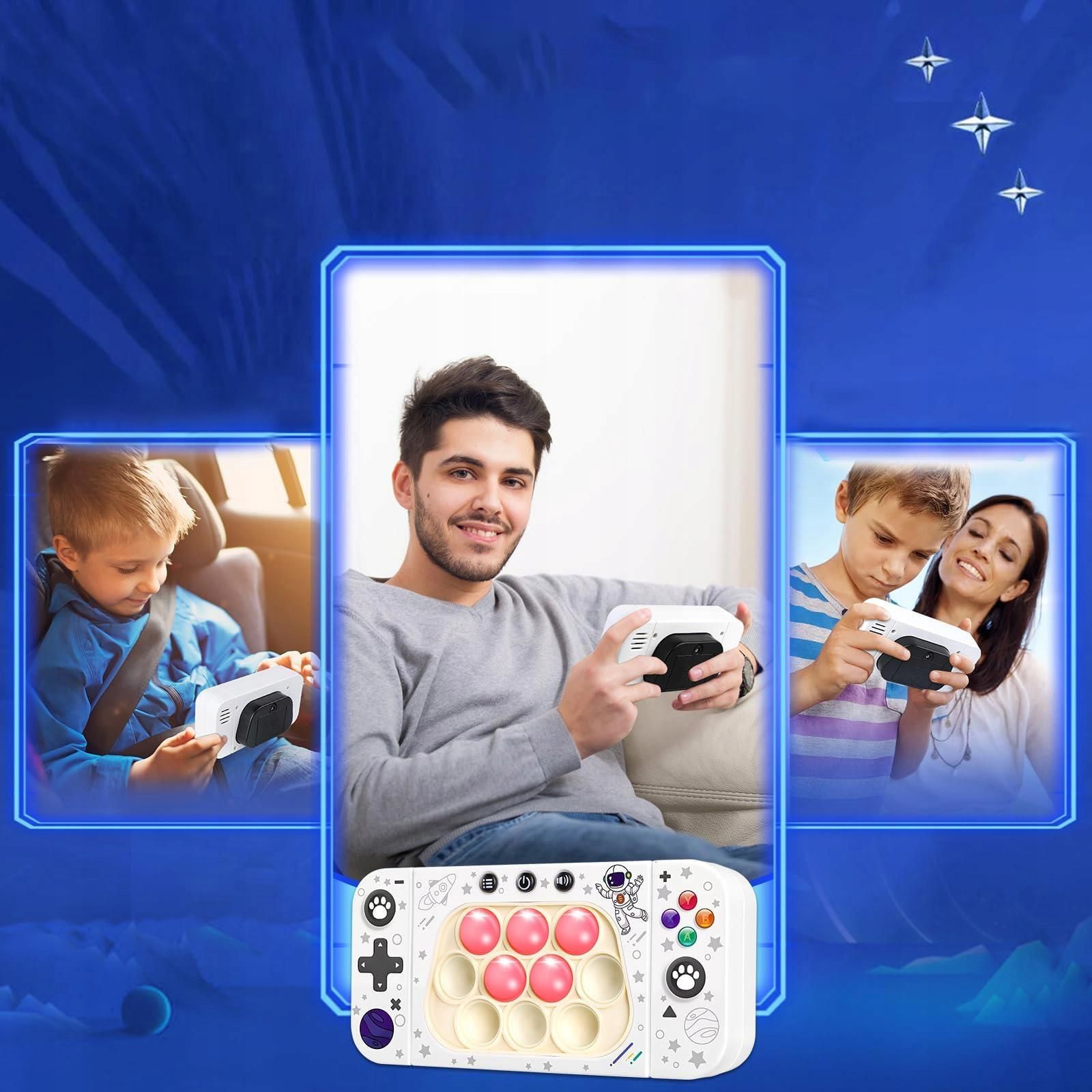 Bedee Gra Zręcznościowa Antystresowa Pop It Popit Elektryczna Konsola ...