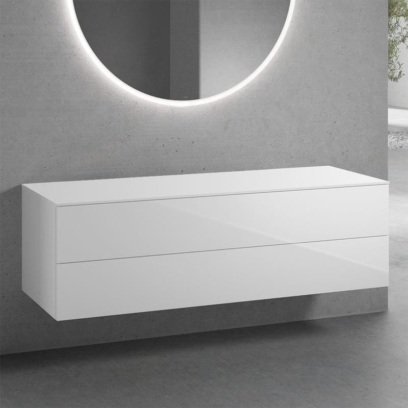 Neoro N50 Szafka Szer. 160Cm Z 2 Szufladami (BN0497WH+BN0405WH ...