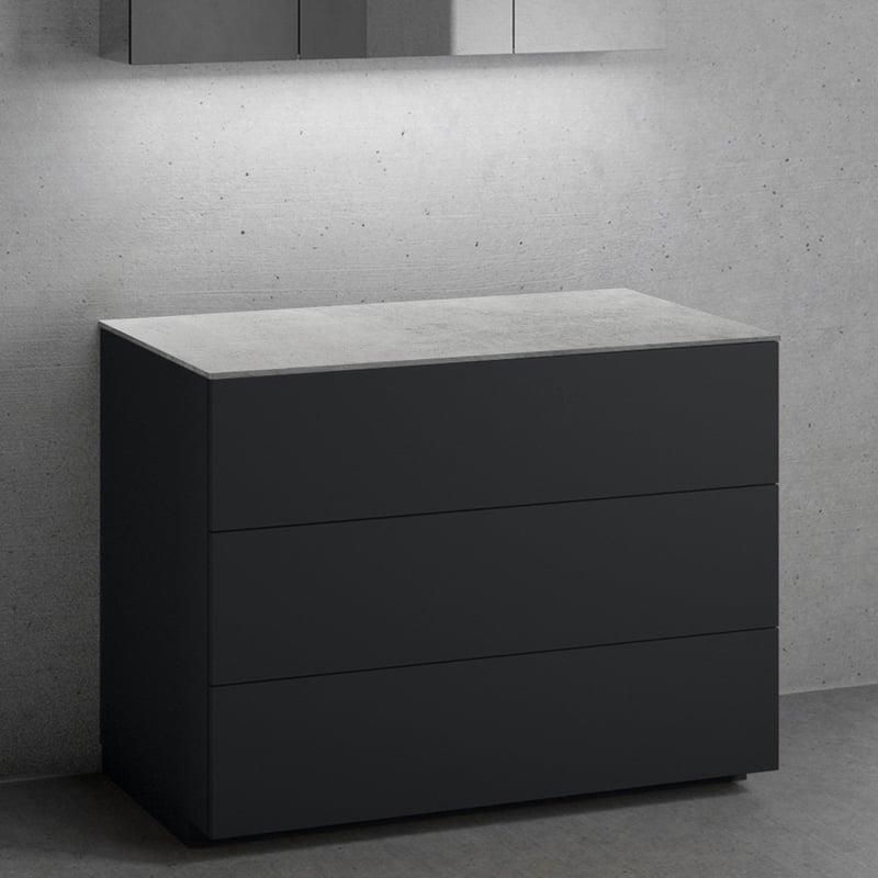 Neoro N50 Szafka Szer. 100Cm Z 3 Szufladami (BN0453BM+BN0403C3 ...