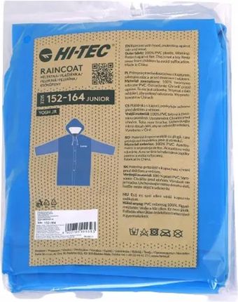 Płaszcz Przeciwdeszczowy Peleryna Kurtka Hi-tec Raincoat Yosh Jr - Ceny ...
